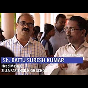 Shri Battu Suresh Kumar, Zilla Parishad HS, Nidamanuru ,Vijayawada Rural Mandal, Andhra Pradesh ...
